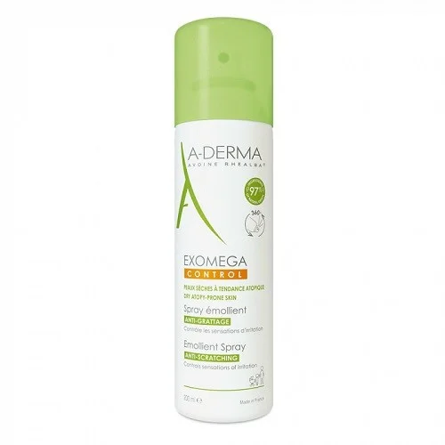 Soins apaisants | A-DERMA SPRAY EXOMEGA CONTROL EMOLLIENT ANTI-GRATTAGE ...