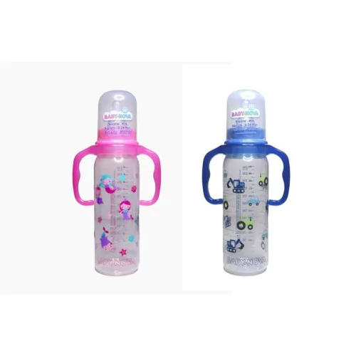 biberons | BABY NOVA BIBERON EN PLASTIC AVEC ANSES 250ML ...