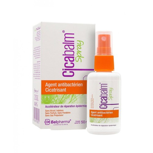 Gels hydroalcooliques et Antibactériens | CICABALM SPRAY 50ML ...