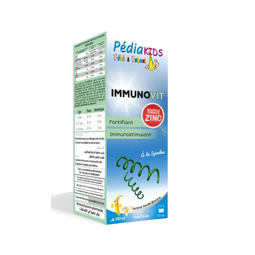 compléments alimentaires | VITAL PEDIAKIDS IMMUNOVIT 150ML ...