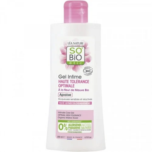toilette intime | SO'BIO GEL INTIME A LA FLEUR DE MAUVE 200ML ...